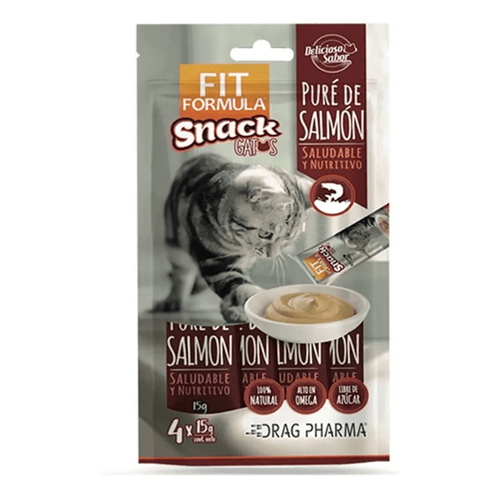 Fit Formula Snack Puré de Salmon – Mascota Express